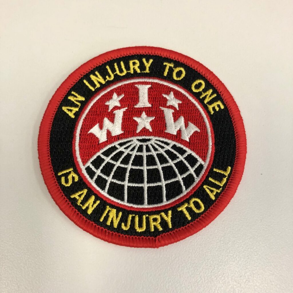Embroidered Globe Patch – IWW Store
